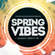 Spring Vibes Flyer, Print Templates | GraphicRiver