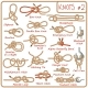 Set of Rope Knots, Hitches, Bows and Bends, Vectors | GraphicRiver