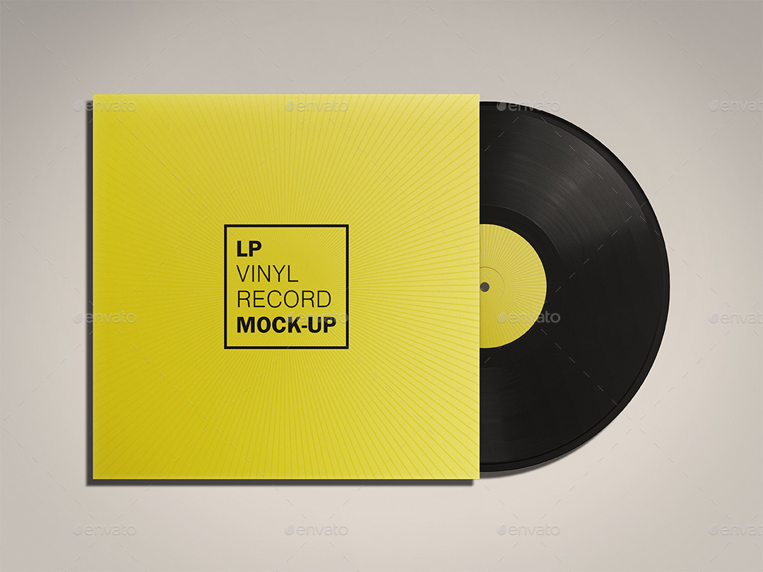 Vinyl Record Album Mock-Ups Vol.1, Graphics | GraphicRiver