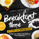 Breakfast Time Flyer, Print Templates | GraphicRiver