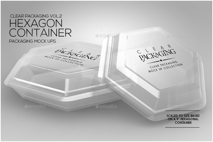 Clear Packaging MockUps 02 by incybautista | GraphicRiver