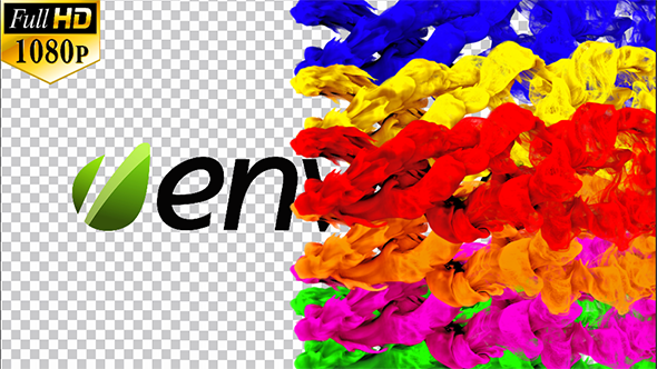 Colorful Paint Transitions, Motion Graphics | VideoHive