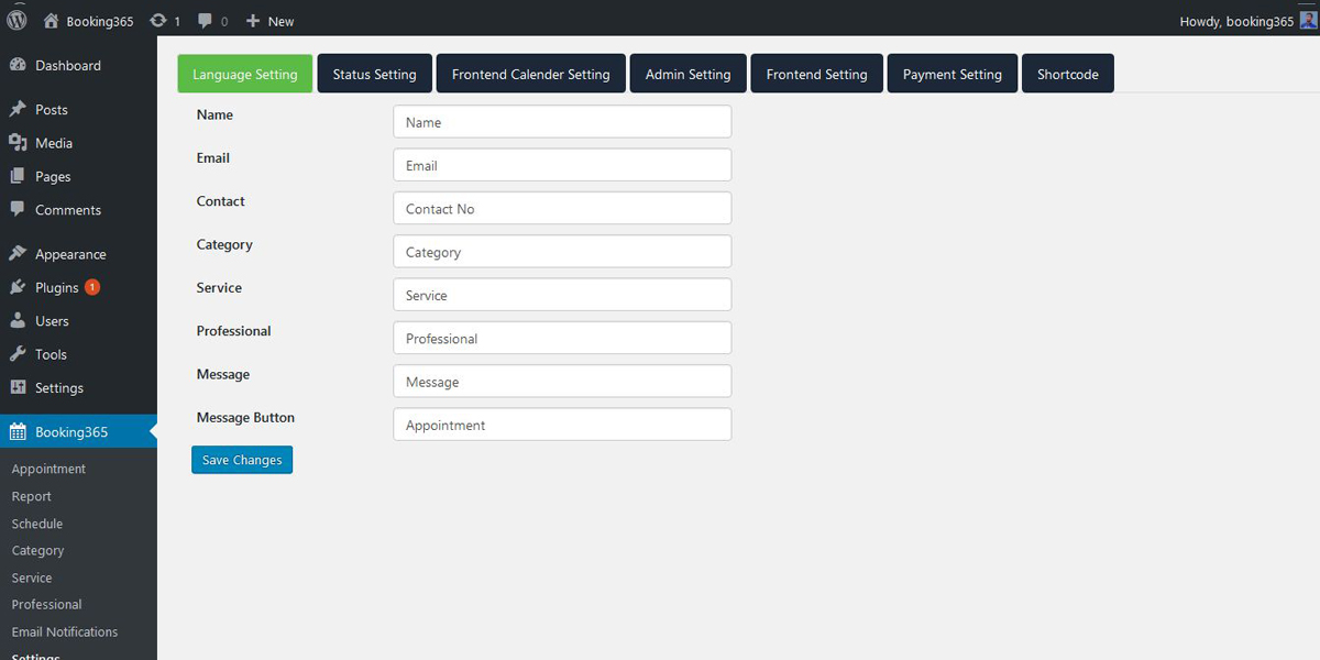 Booking365 - Responsive WordPress Appointment Plugin by bdtask | CodeCanyon