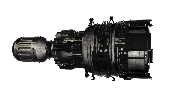 Loop Rotate Jet Engine Turbine, Motion Graphics | VideoHive