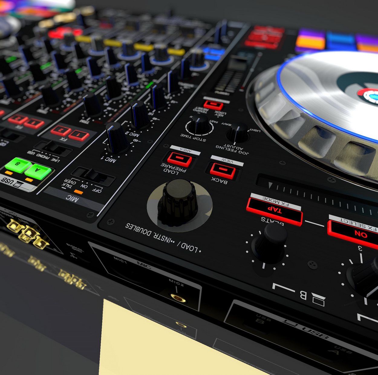 Realistic Pro DJ Controller Pioneer DDJ SZ, in 3 different skins by ...