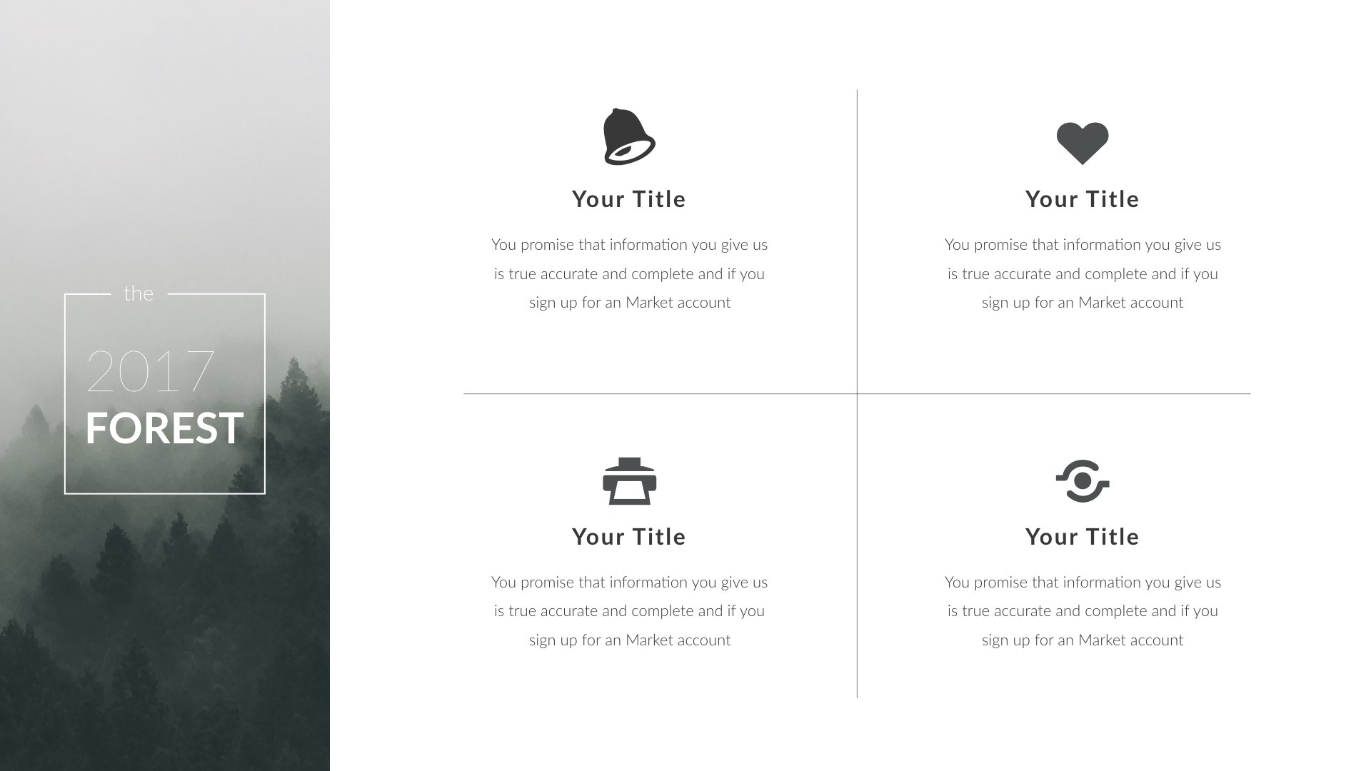 Forest - PowerPoint Presentation Template, Presentation Templates ...