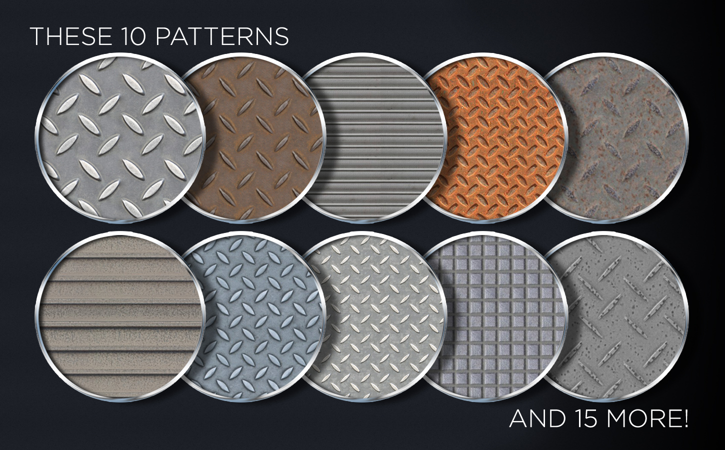 100 Tileable / Seamless Patterns Bundle Vol.1, Add-ons | GraphicRiver