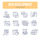Web Development Doodle Icons, Icons | GraphicRiver