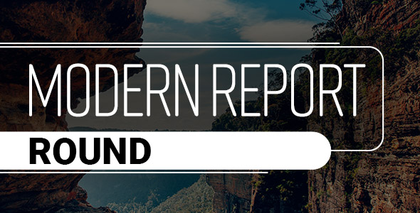 Modern Report Round, Motion Graphics | VideoHive