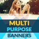 Multipurpose Banners, Web Elements | GraphicRiver