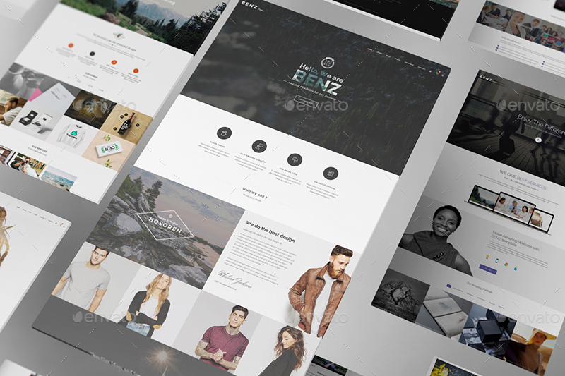 Perspective Web Mockup 10, Graphics | GraphicRiver