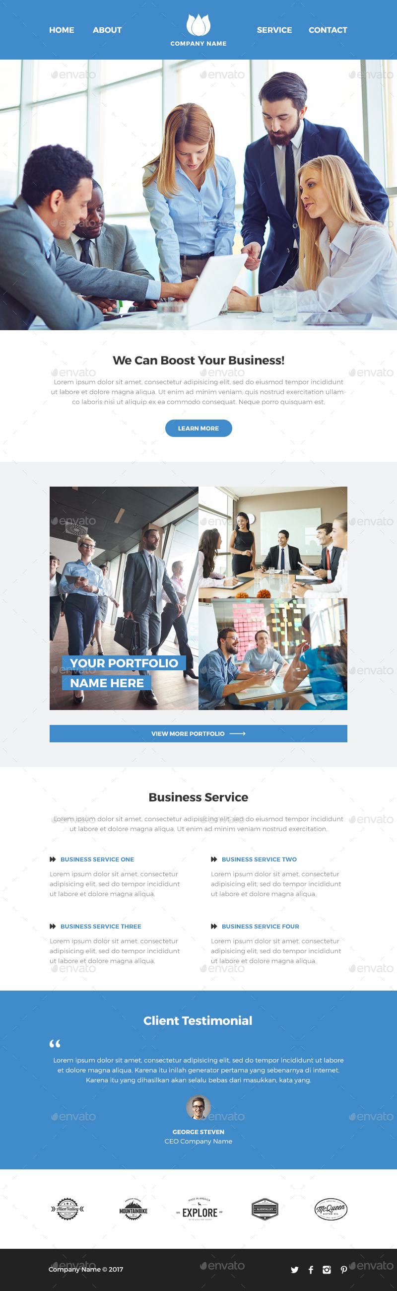 Ngodongi PSD Email Template, Web Elements | GraphicRiver