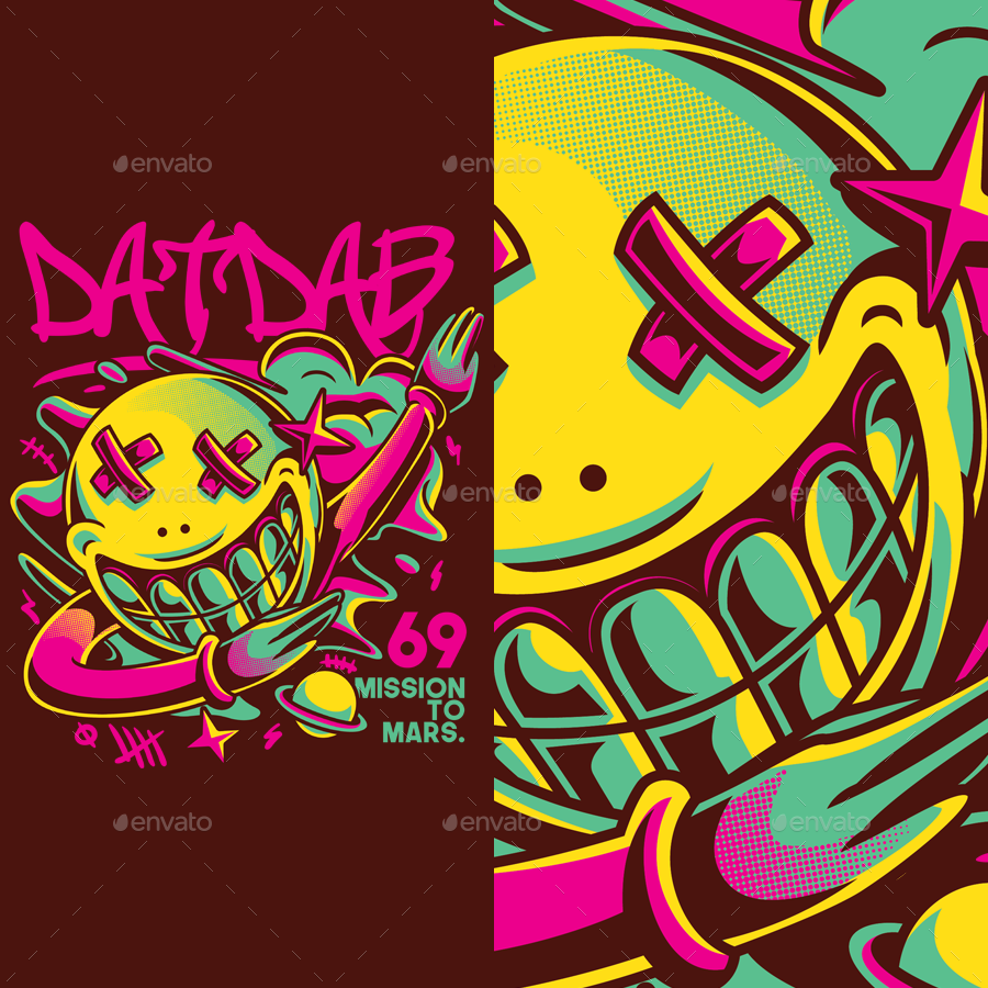 Dat Dab T-Shirt Design, T-Shirts | GraphicRiver