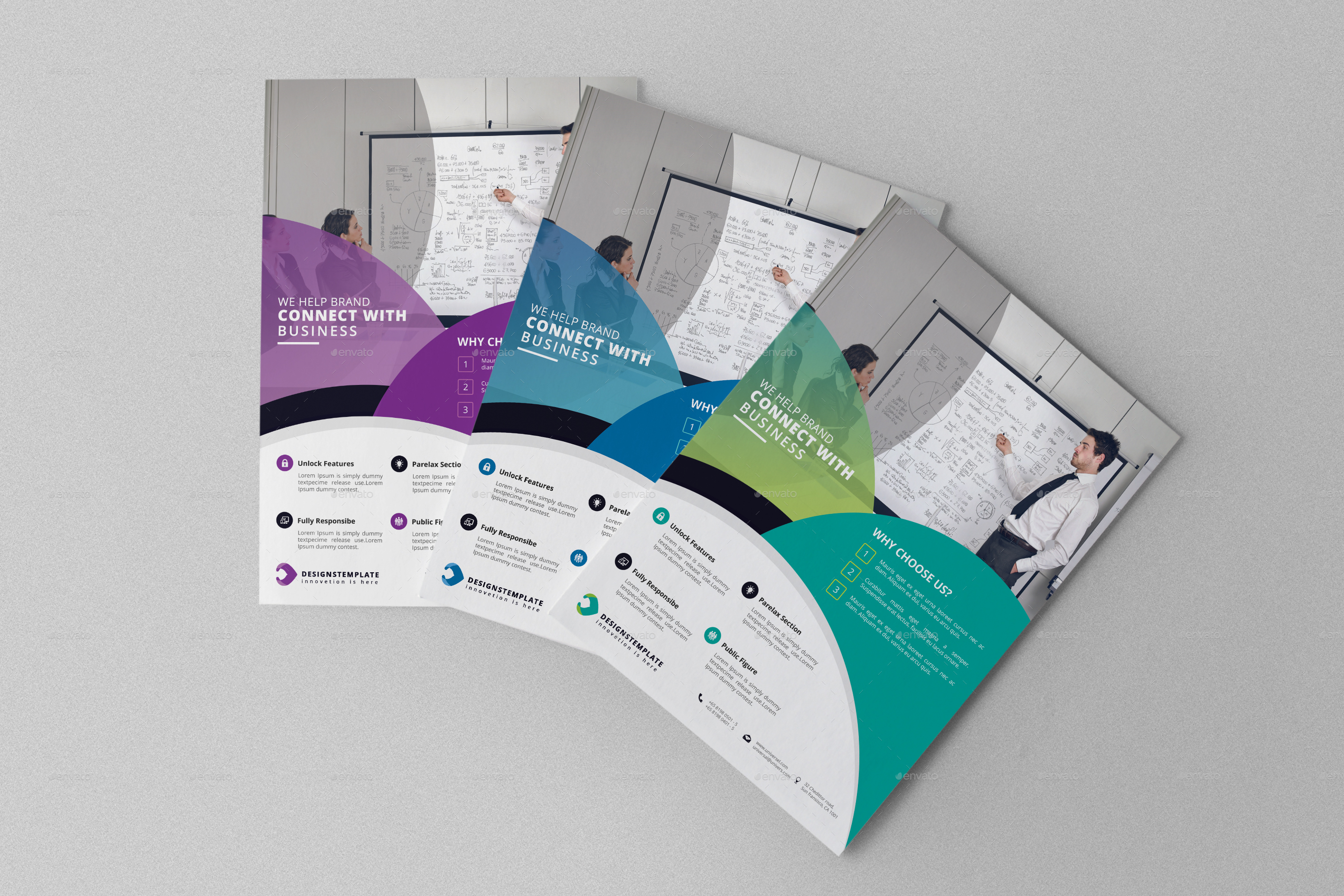 Modern Flyer by DesignsTemplate | GraphicRiver