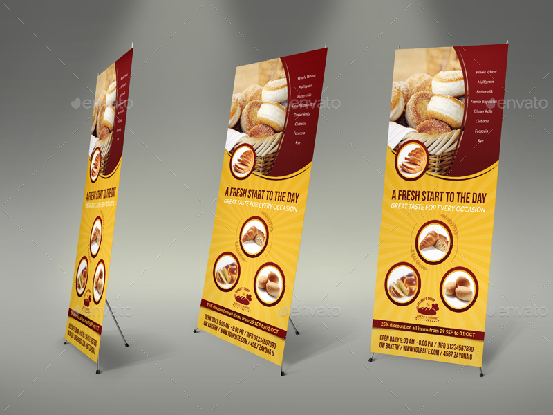 Bakery Advertising Bundle Vol.2, Print Templates | GraphicRiver