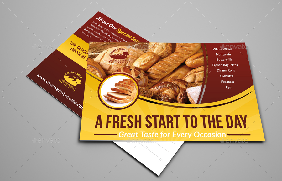 Bakery Advertising Bundle Vol.2, Print Templates | GraphicRiver
