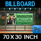 Graduation Billboard Template, Print Templates | GraphicRiver