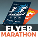 Marathon Event Flyer, Print Templates | GraphicRiver