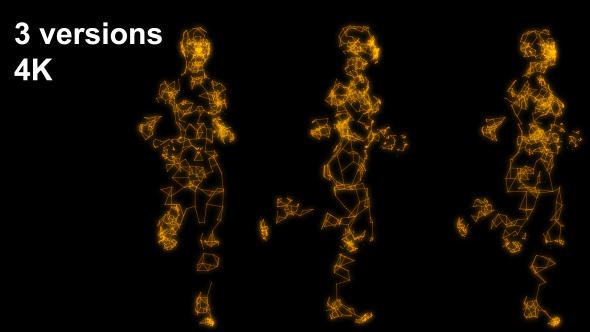 Running Data Girl, Motion Graphics | VideoHive