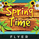Spring Time Summer - Flyer Template by IntenseArtisan | GraphicRiver