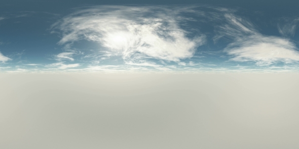 VR 360 Degree Panorama of Sky And Clouds, Motion Graphics | VideoHive