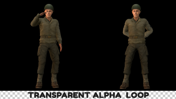 Sergeant Soldier - 2 Scene, Motion Graphics | VideoHive