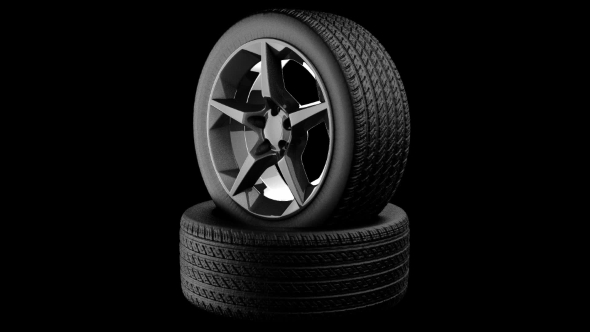 Loop Rotate Car Wheel, Motion Graphics | VideoHive