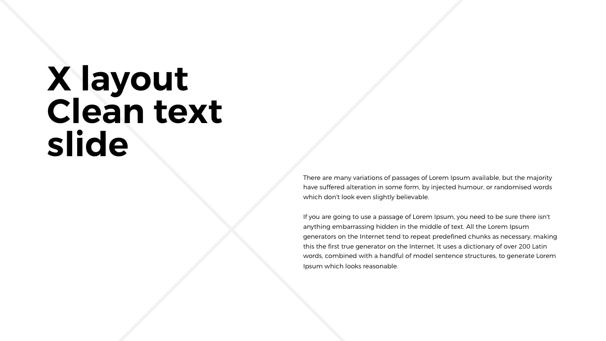 X Powerpoint Template, Presentation Templates | GraphicRiver