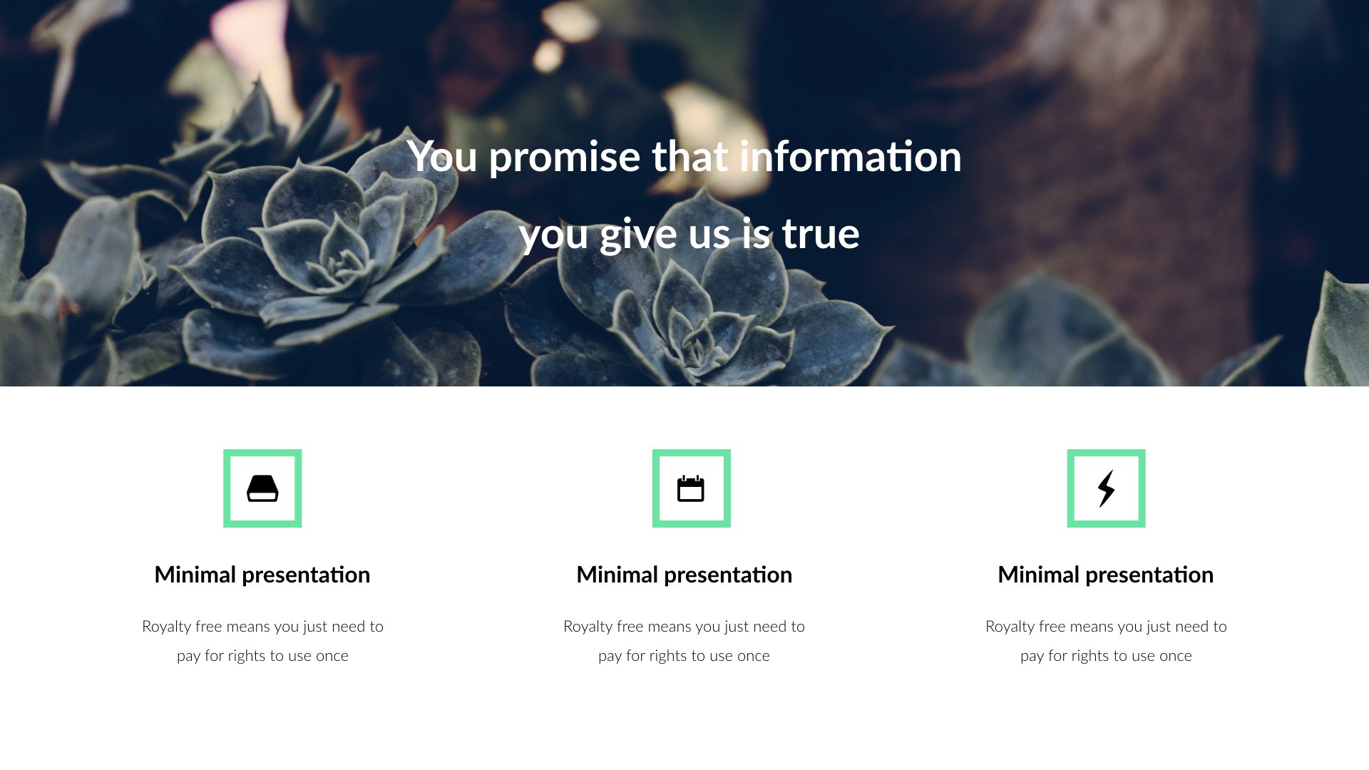 March - Keynote Presentation Template, Presentation Templates ...