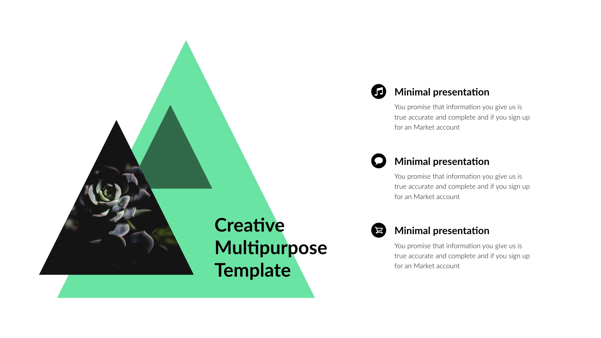 March - Keynote Presentation Template, Presentation Templates ...