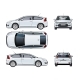Vector Car Template Isolated on White, Vectors | GraphicRiver