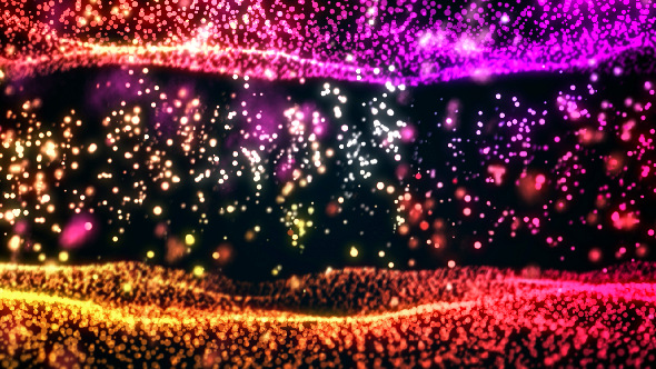 Colorful Particle, Motion Graphics | VideoHive
