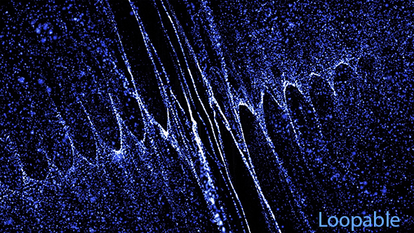 Abstract Blue Particles Background, Motion Graphics | VideoHive