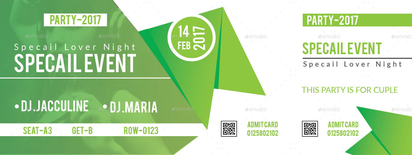 Event Ticket by ExpoMedia | GraphicRiver