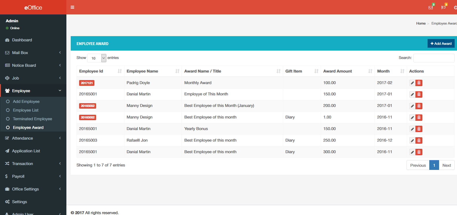 eOffice CRM - (Accounts, HRM, Inventory, Sales) by codes-lab | CodeCanyon
