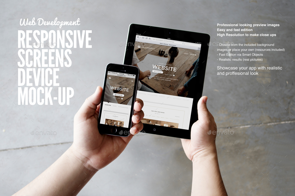 Responsive Web Design Mockup | Bundle Edition by itscroma | GraphicRiver