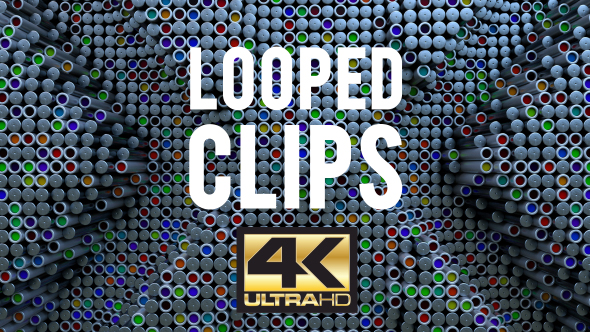 Animated Circle Background Looped, Motion Graphics | VideoHive