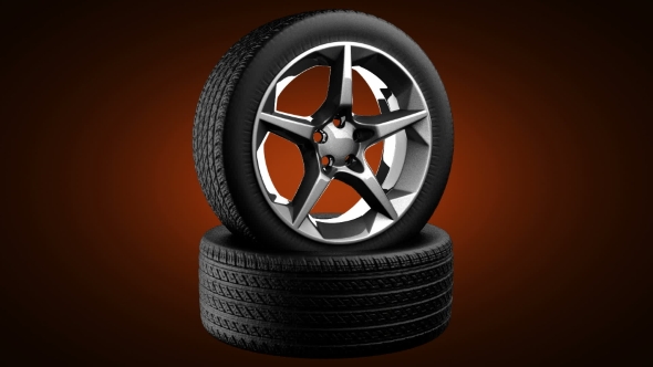 Loop Rotate Car Wheel, Motion Graphics | VideoHive