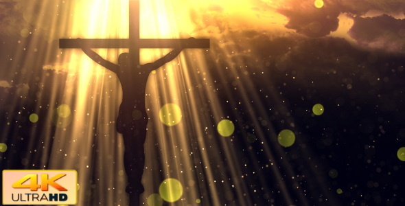 Worship Background - Christ on Cross, Motion Graphics | VideoHive