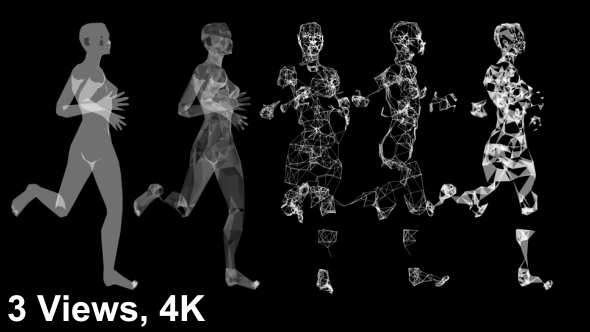 Running Girl, Motion Graphics | VideoHive