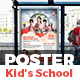 Kid's School Promotion Poster Template, Print Templates | GraphicRiver