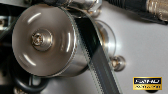 35 mm Film Projector Gears , Stock Footage | VideoHive