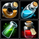 Potion Icons, Game Assets | GraphicRiver