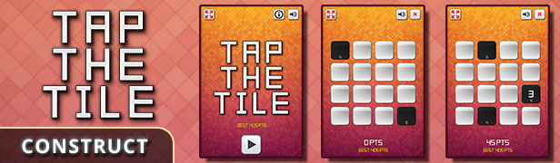 Tap the Tile - HTML5 Construct Skill Game by codethislab | CodeCanyon