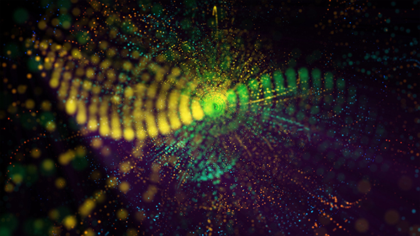 Magic Particles Background, Motion Graphics | VideoHive