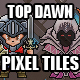 Top - Down Pixel Tiles Set, Game Assets | GraphicRiver