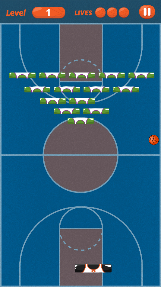 Basketball Brick Breaking Game by Sparximer | CodeCanyon