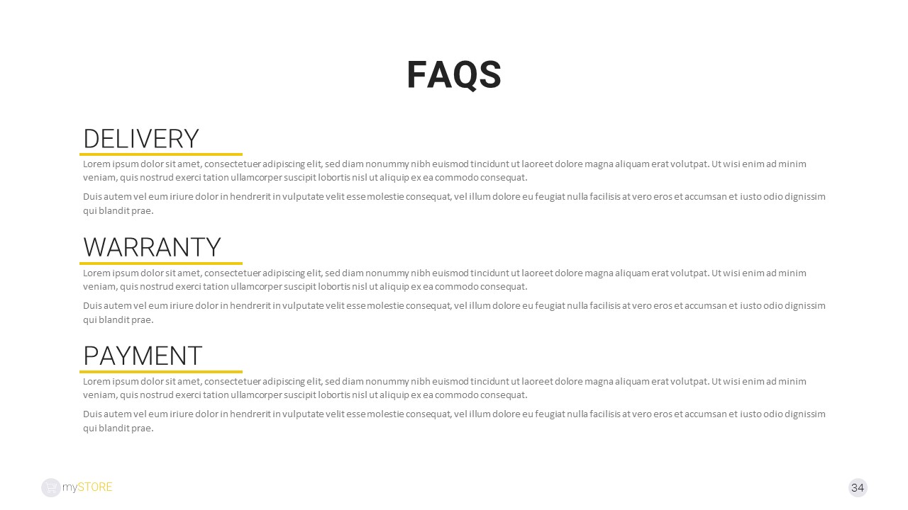 myStore - Powerpoint Presentation, Presentation Templates | GraphicRiver