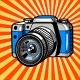Camera Comic Book Style Vector, Vectors | GraphicRiver