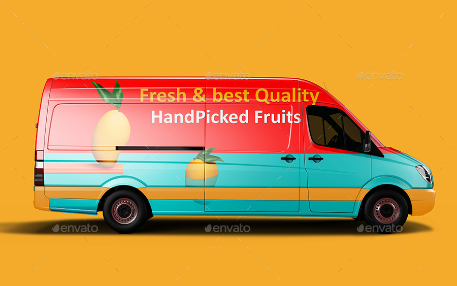 Van Mockup, Graphics | GraphicRiver